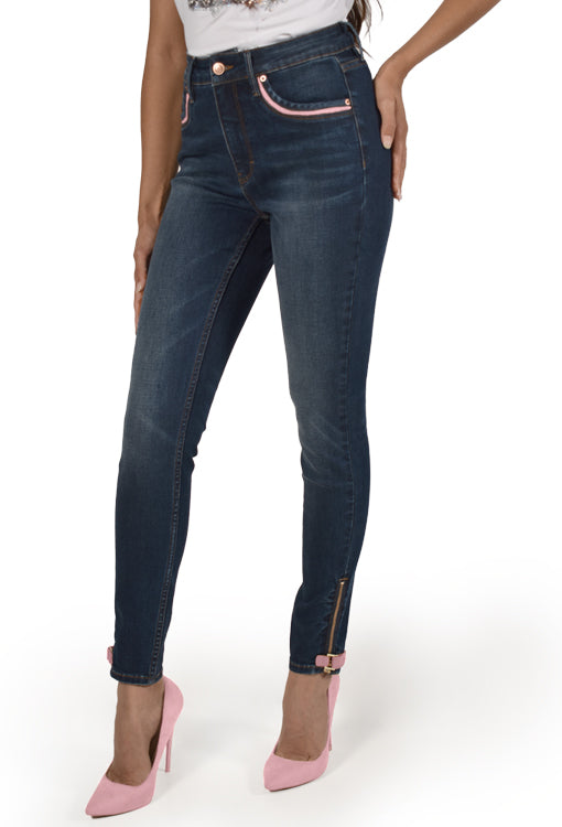 High-Waisted Slim Fit Jeans Style 226182U – TYH Boutique