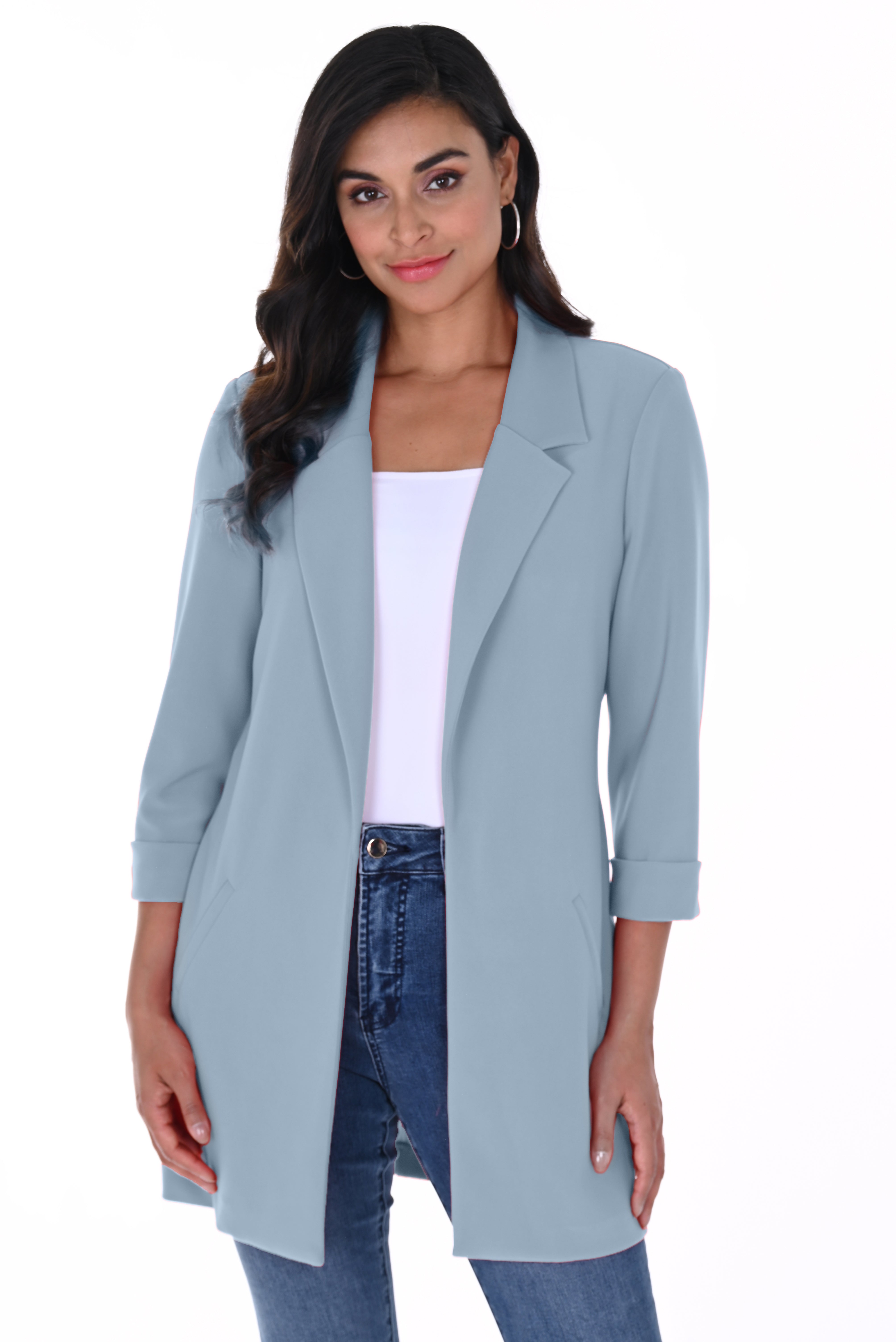 Frank Lyman Open-Front Collared Jacket Style 236005 – TYH Boutique